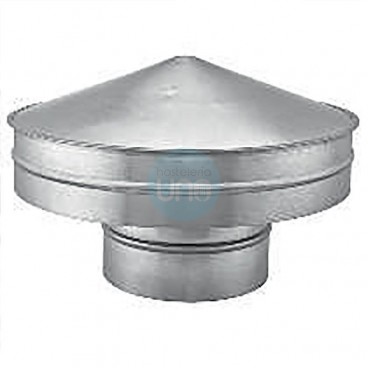 Caperuza Deflectora 15 cm Acero Galvanizado CD150